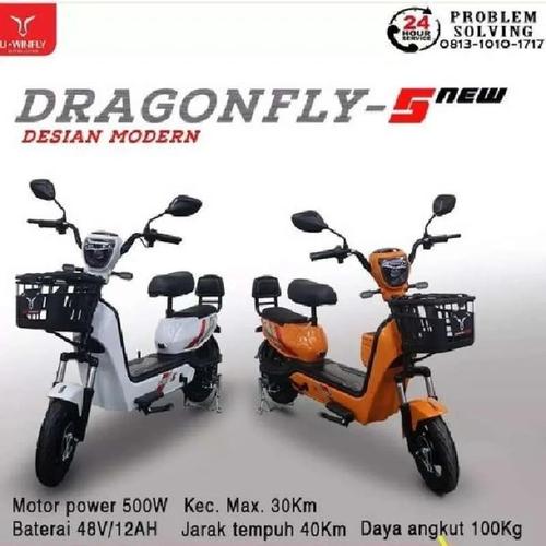 Jual Sepeda listrik U-Winfly DragonFly 5 New Garansi Resmi U winfly ...