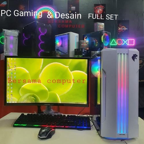 Jual Pc cpu gaming editing core i7 ram 16gb vga 2 gb Led 24 CURVED full set - Kota Bandung ...