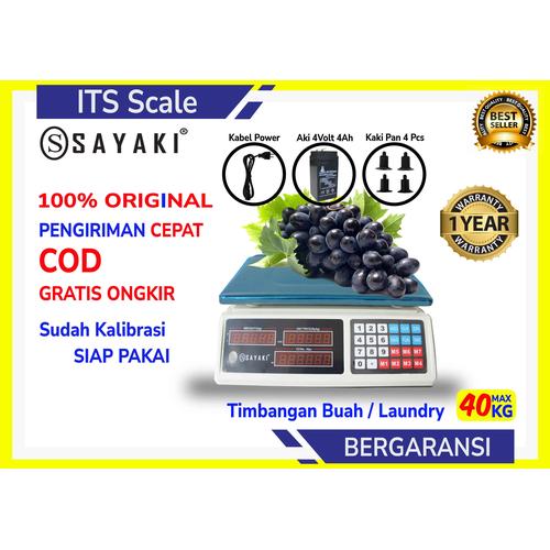 Jual Timbangan Buah / Timbangan Sembako SAYAKI ACS-A Kap.40Kg - Kota Tangerang - ITS Scale ...