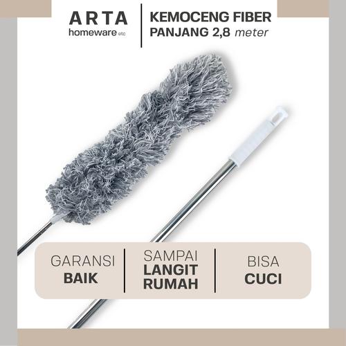 Jual Kemoceng Fiber Panjang dapat Ditarik Hingga 2,8 Meter - Abu-abu ...