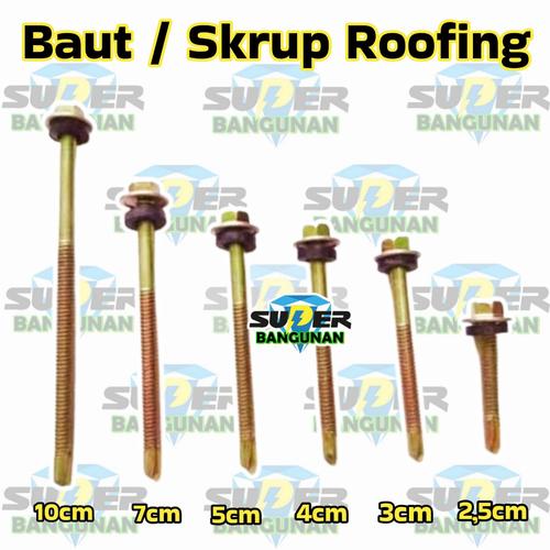 Jual Skrup Roofing / Baut Roofing - 12 x 5 cm - Kab. Tangerang - Super ...