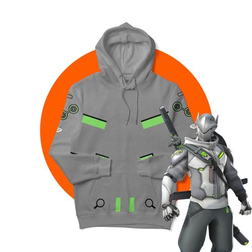 Jual Genji Overwatch Hoodie Bahan Premium - Overwatch - S - Kota ...