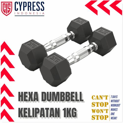 Jual Hexa Dumbbell 1Kg Increment - 2x4kg - Jakarta Barat - Cypress Indonesia | Tokopedia