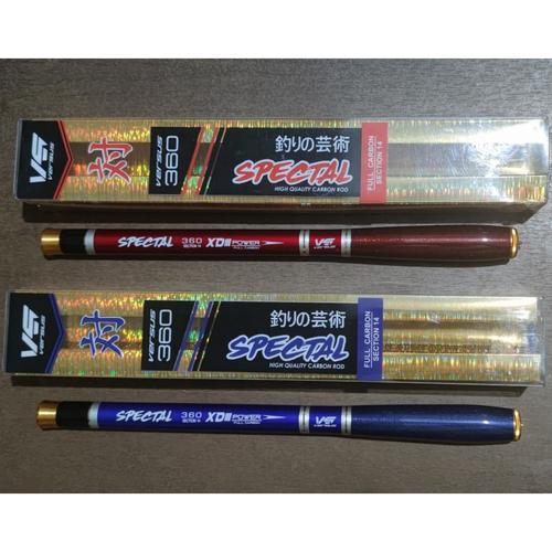 Jual Joran Versus Spectal 300cm 360cm Full Carbon Tegek Antena - 360cm, Merah - Kab. Purbalingga ...