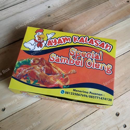 Jual Cetak Custom Dus Ayam Geprek Box Ayam Crispy Kemasan Ayam Geprek ...