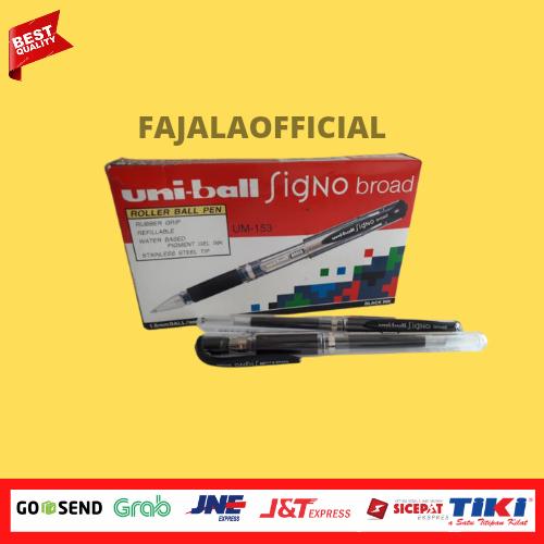 Jual Pulpen signo uniball board um 153, biru / hitam harga per satu pcs ...