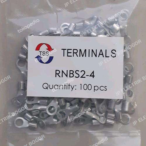 Jual Kabel Skun Ring 2.5mm M4 Skun Kabel RNBS 2 - 4 Non isolasi - Kab ...