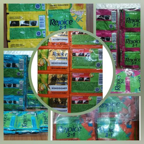 Jual Rejoice Shampo & Conditioner Sachet 9ml x 12 - Conditioner RCH ...