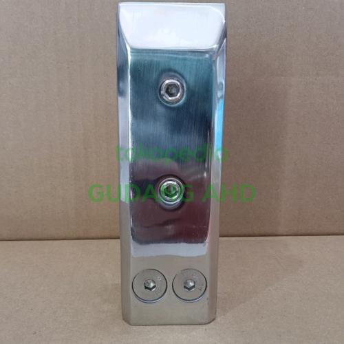 Jual Spigot Kaca Glass Railing Clip Penjepit Pagar Kaca Stainless ...