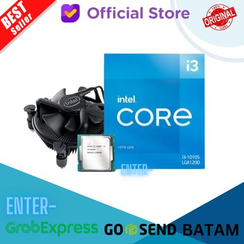 Jual Processor CPU Intel Core i3 10105 - 3.7GHz Up To 4.4GHz BOX ...