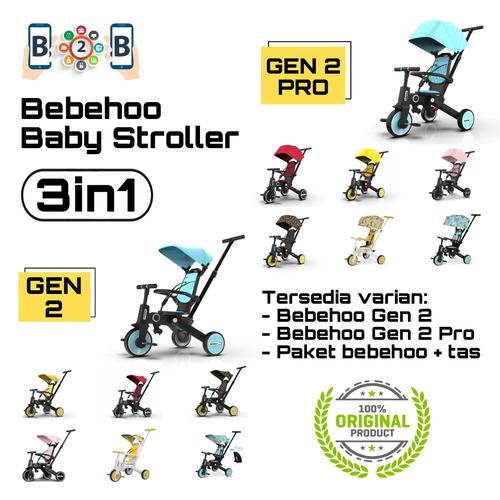 Jual Bebehoo Gen 2 Baby Stoller 7in1 Folding Trike Stoller Lipat ...