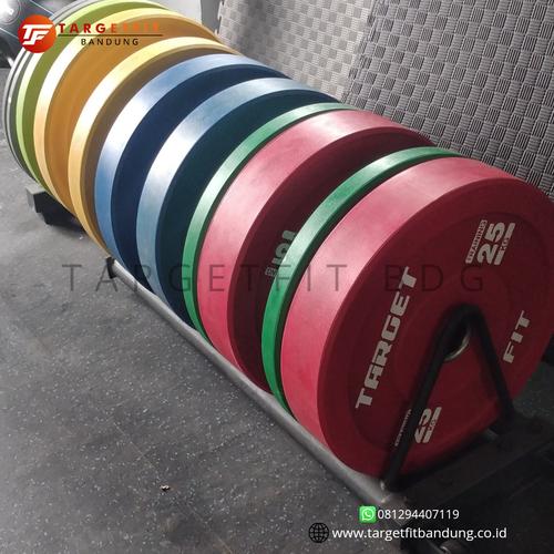 Jual PLATE BUMPER SET URETHANE ECO TARGET COLOR 5-25kg - Kota Bandung ...