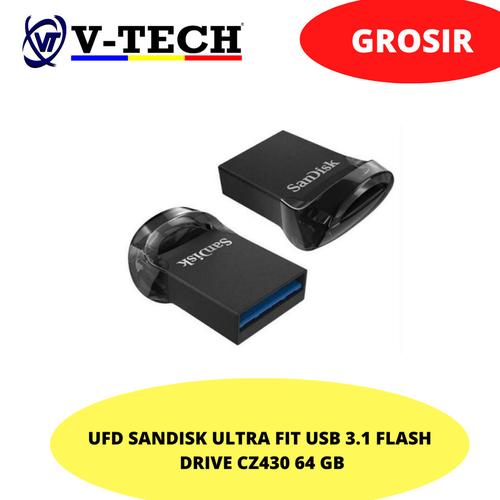 Jual UFD SANDISK ULTRA FIT USB 3.1 FLASH DRIVE CZ430 - 16 gb - Kota ...