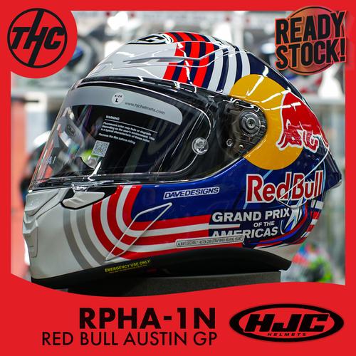 Jual HJC RPHA1N RED BULL AUSTIN GP RPHA 1N FULL FACE HELM FIM - Jakarta ...
