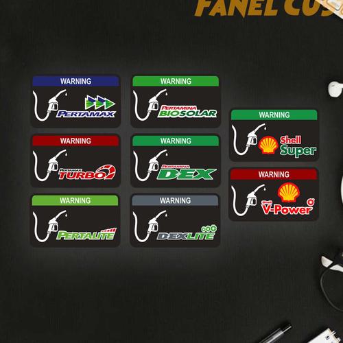 Jual STIKER STIKCER BBM bensin Pertamina Pertamax turbo Dex SHELL ...