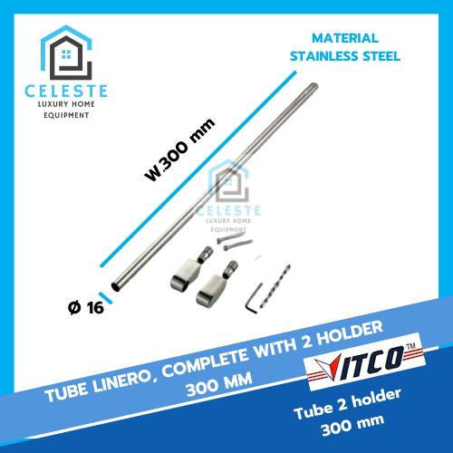 Jual VITCO Tube Linero with 2 Holder / Tiang & Holder u/Rak dapur ...
