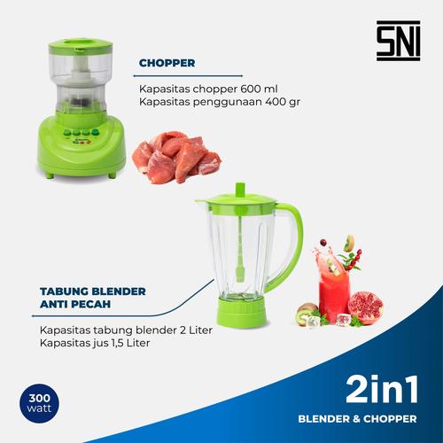 Jual CHOPPER BLENDER CH-501PF/AP MIYAKO / BLENDER CHOPPER MIYAKO - Kota ...
