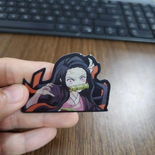 Jual STIKER 3D MOTION LENTICULAR ANIME - DK0162 - Demon Slayer - Nezuko ...