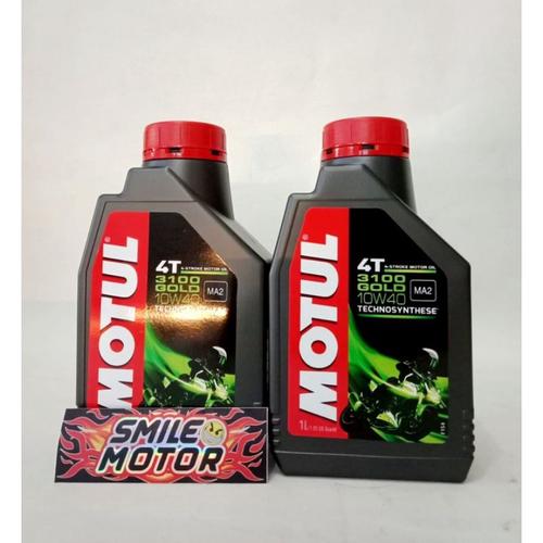 Jual OLI MOTOR MOTUL 3100 GOLD 10W-40 4T/4 TAK 1 LITER - Kota Medan ...