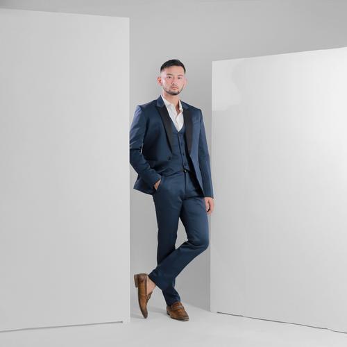 Jual Goldy Outfit Jas Celana & Rompi Navy Lapel Hitam - Peaky Premium ...