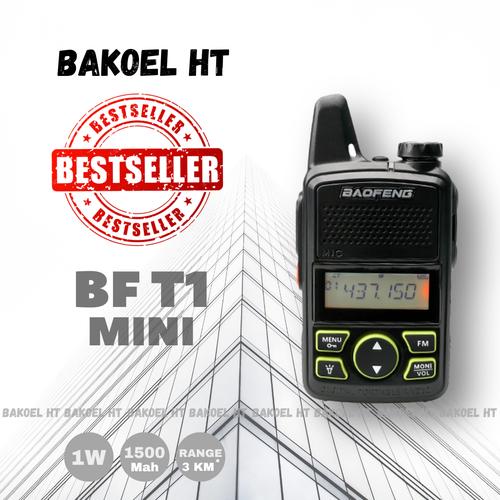 Jual Radio HT Walkie Talkie BF T1 Mini Single Band HT BF-T1 Mini UHF ...