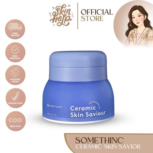 Jual SOMETHINC Ceramic Skin Saviour Moisturizer Gel 50ml - Kota ...