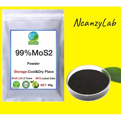 Jual 99.9% MoS2 Powder Supramoly Molybdenum Disulfide 100gr - Kab ...