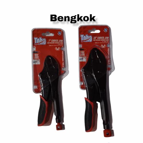 Jual Tang Jepit Buaya Toho Bengkok 7" | Tang Buaya Curved JAW 10 ...