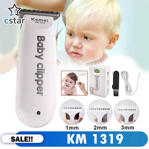 Jual Kemei KM 1319 Alat Mesin Cukur Rambut Bayi Elektrik Baby Hair ...