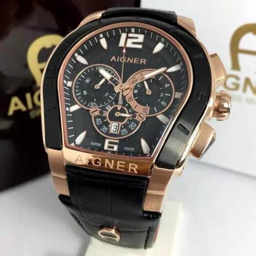 Promo Jam Tangan Pria Aigner Palermo A58500 Chronograph Supee Clone ...