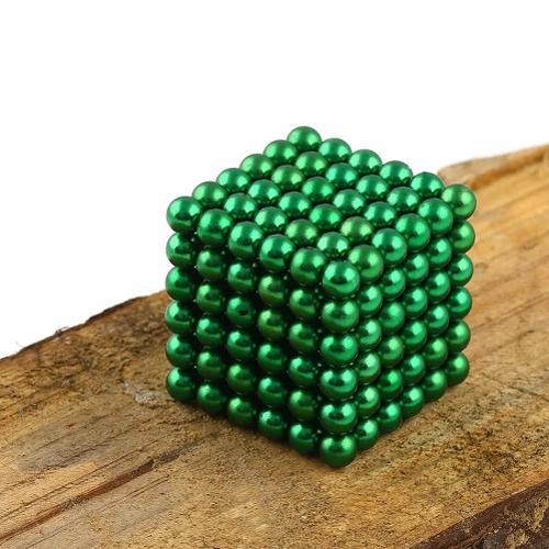 Jual Magnet BALL GREEN Magnetic Balls 5mm Bola Neodymium DIY Puzzle ...