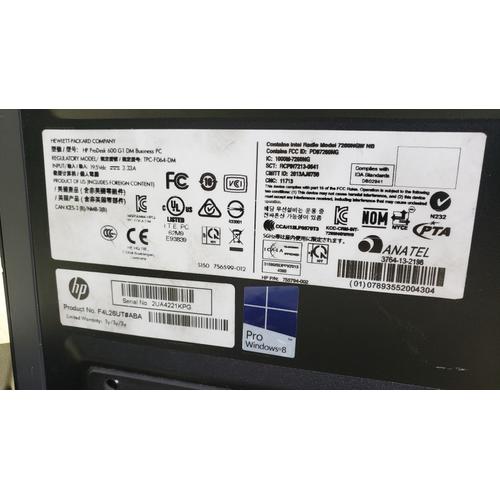 Jual HP ProDesk 600 G1 Mini Desktop PC - Intel Core i5-GEN 4 4G/750GB ...