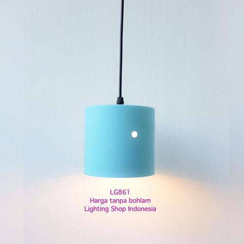 Jual LG861 Lampu gantung hias minimalis war warni decor cafe lhting ...