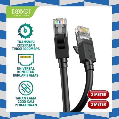 Jual ROBOT Cat6 RJ45 Ethernet Kabel RFC02 RFC03 / Kabel LAN UTP CAT6 - Kota Surabaya - Inti ...