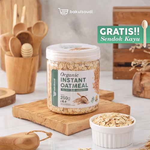 Jual Organic Rolled Oat Premium 100% Natural / Instant Oat / Oatmeal ...