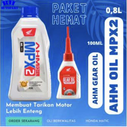 Jual OLI MPX2 PLUS OLI GARDAN AHM - Kab. Tangerang - Pimp motoshop ...