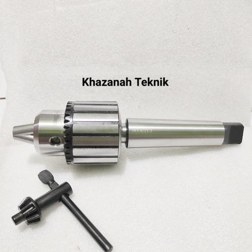 Jual Chuk Drills Size 5 - 20 mm + Arbor MT4 Untuk Mesin Bubut Pegangan ...