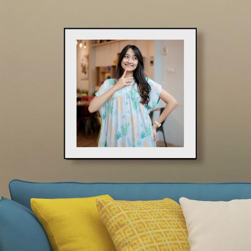 Jual Paket cetak foto bingkai blok 11R | Custom print Instablok 30x30cm ...