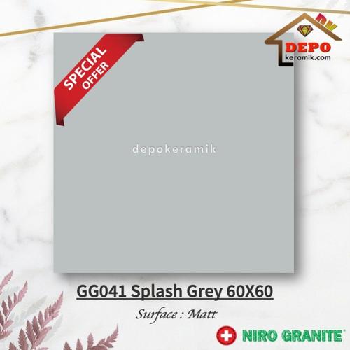Jual Niro GG041 Splash Grey 60x60 Kw1 Granit Lantai Dinding Abu Polos Matt - Jakarta Pusat ...