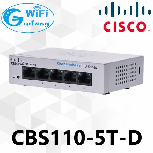Jual Cisco CBS110-5T-D CBS110 Unmanaged 5-port GE - Unit only - Jakarta ...