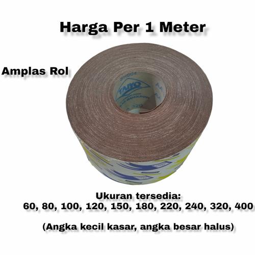 Jual Amplas Roll Halus | Amplas Besi Kasar | Amplas Meteran Roll Murah ...