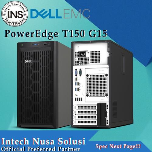 Jual DELL Server PowerEdge T150 G15 Xeon E-2324G 32GB 2TB SATA PSU 300W ...