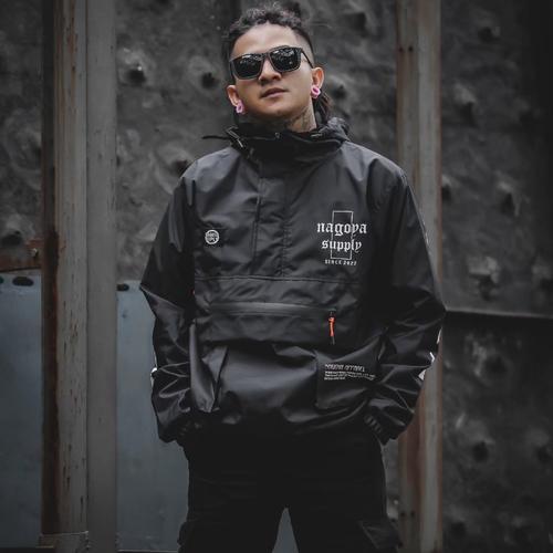 Jual Jaket Parasut Pria Waterproof Outdoor Nagayo / Jaket Pria Casual ...
