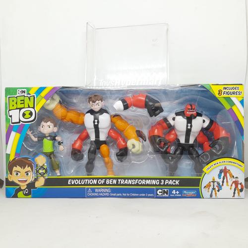 Jual ORIGINAL Evolution of Ben 10 Transforming 3 pack - Jakarta Selatan ...