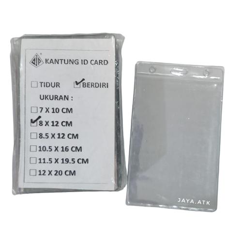 Jual NAME TAG ID CARD B2 8 X 12 CM TIPIS MURAH PLASTIK NAMA PANITIA ...