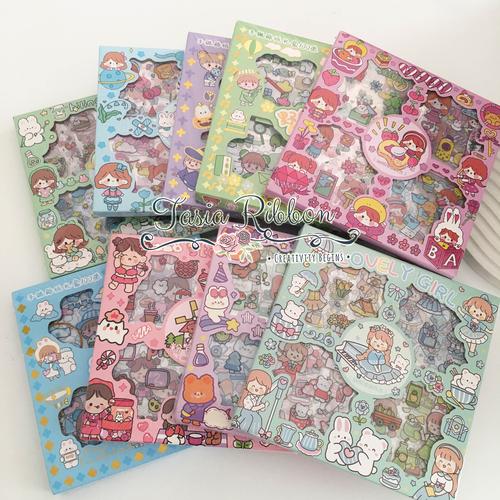 Jual Viral Sticker Big Pack Botol Korea Aesthetic Lucu [100pc]/ Stiker ...