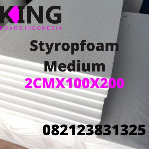 Jual Styrofoam medium 2 cm Lembaran 100 x 200 - Jakarta Utara - King ...