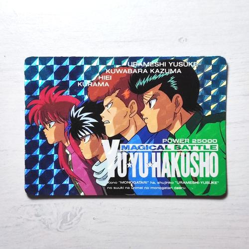 Jual KARTU YUYU HAKUSHO HOLOGRAM CARD YUSUKE TEAM MAGICAL BATTLE #310 ...