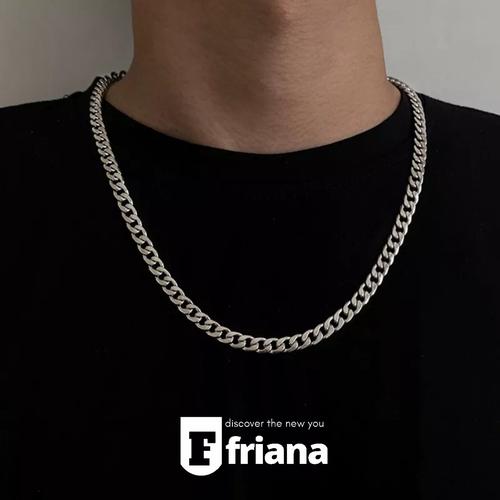 Jual Kalung Rantai Hip Hop Pria Stainless Steel Premium Punk Chain ...
