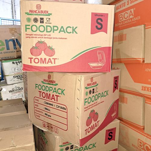 Jual Foodpack Tomat ukuran SMALL - Mika makanan - isi 600 PCS - KARDUS ...